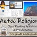 Religion in the Aztec Empire Close Reading Comprehension 5th & 6th ...