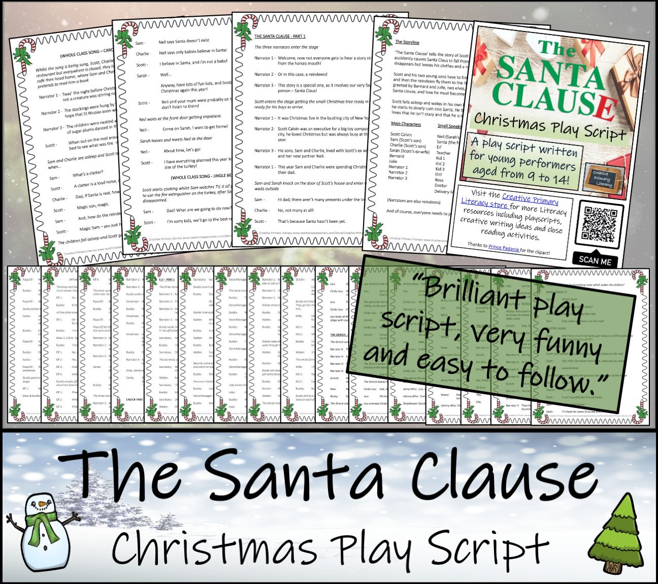 A Bundle of Five Christmas Play Scripts - Etsy