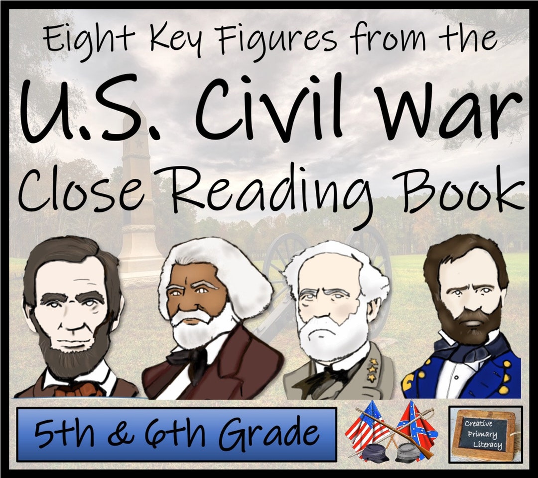 American Civil War Close Reading Activity Book | 5th Grade & 6th Grade ...