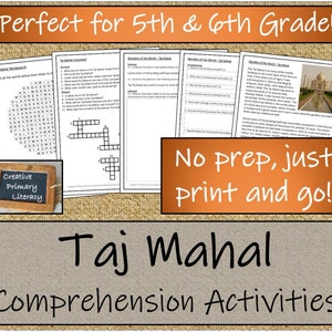 Seven Wonders of the World Close Reading Book | 5th Grade & 6th Grade ...