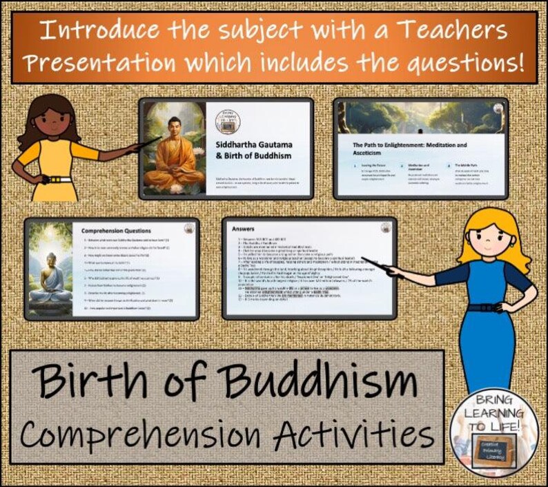 Siddhartha Gautama and the Birth of Buddhism Close Reading | 5th Grade ...