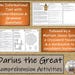 Darius the Great Close Reading Activities | 5th Grade & 6th Grade - Etsy