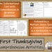First Pilgrims and Thanksgiving Close Reading Comprehension Activities ...