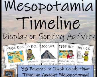 Ancient Greece Timeline Display and Sorting Activity - Etsy