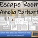 Amelia Earhart Escape Room Activity - Etsy