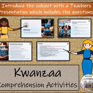 Kwanzaa Close Reading Comprehension Activities | 5th & 6th Grade - Etsy