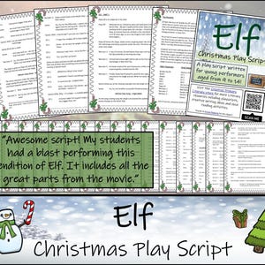 A Bundle of Five Christmas Play Scripts - Etsy