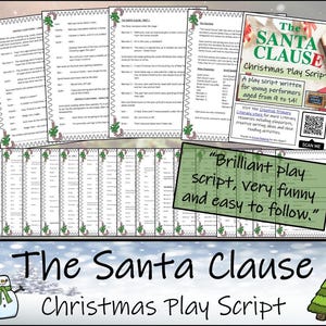 A Bundle of Five Christmas Play Scripts - Etsy