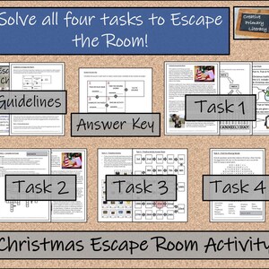 Christmas Around the World Escape Room Activity - Etsy