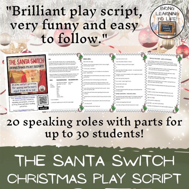 A Bundle of Five Christmas Play Scripts - Etsy