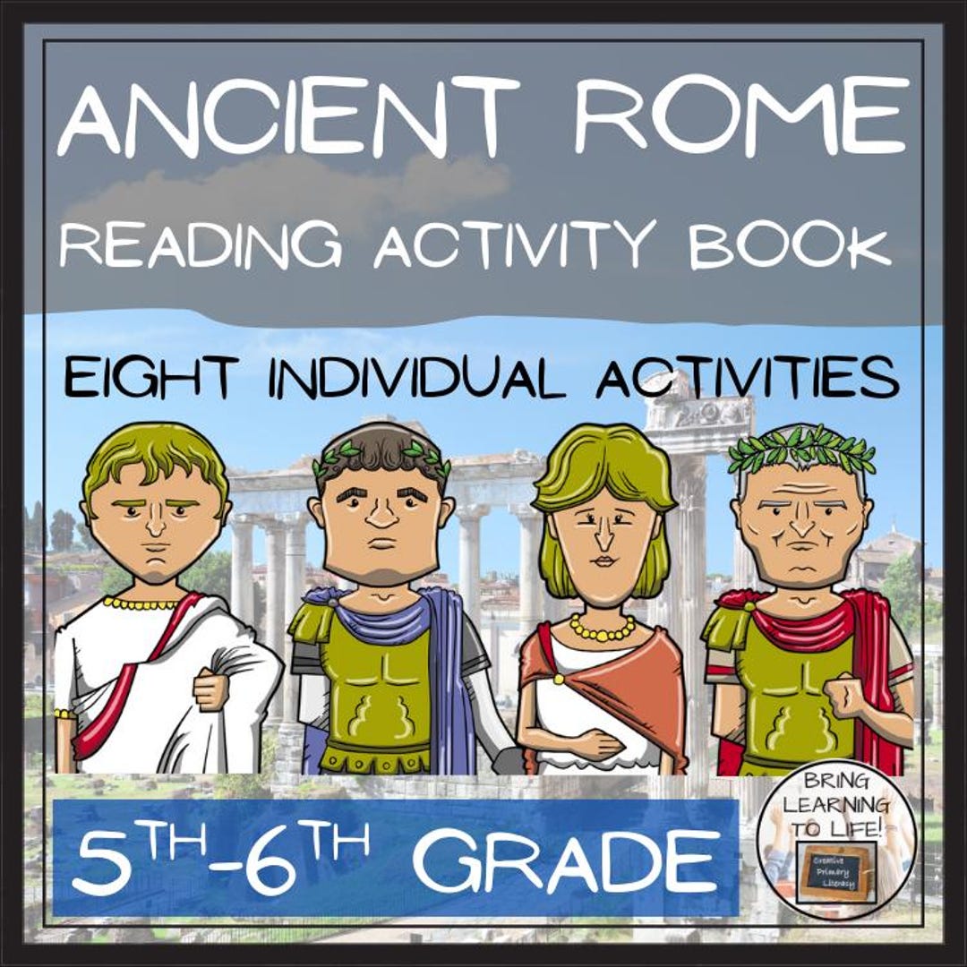 Ancient Rome Close Reading Book | 5th Grade & 6th Grade - Etsy