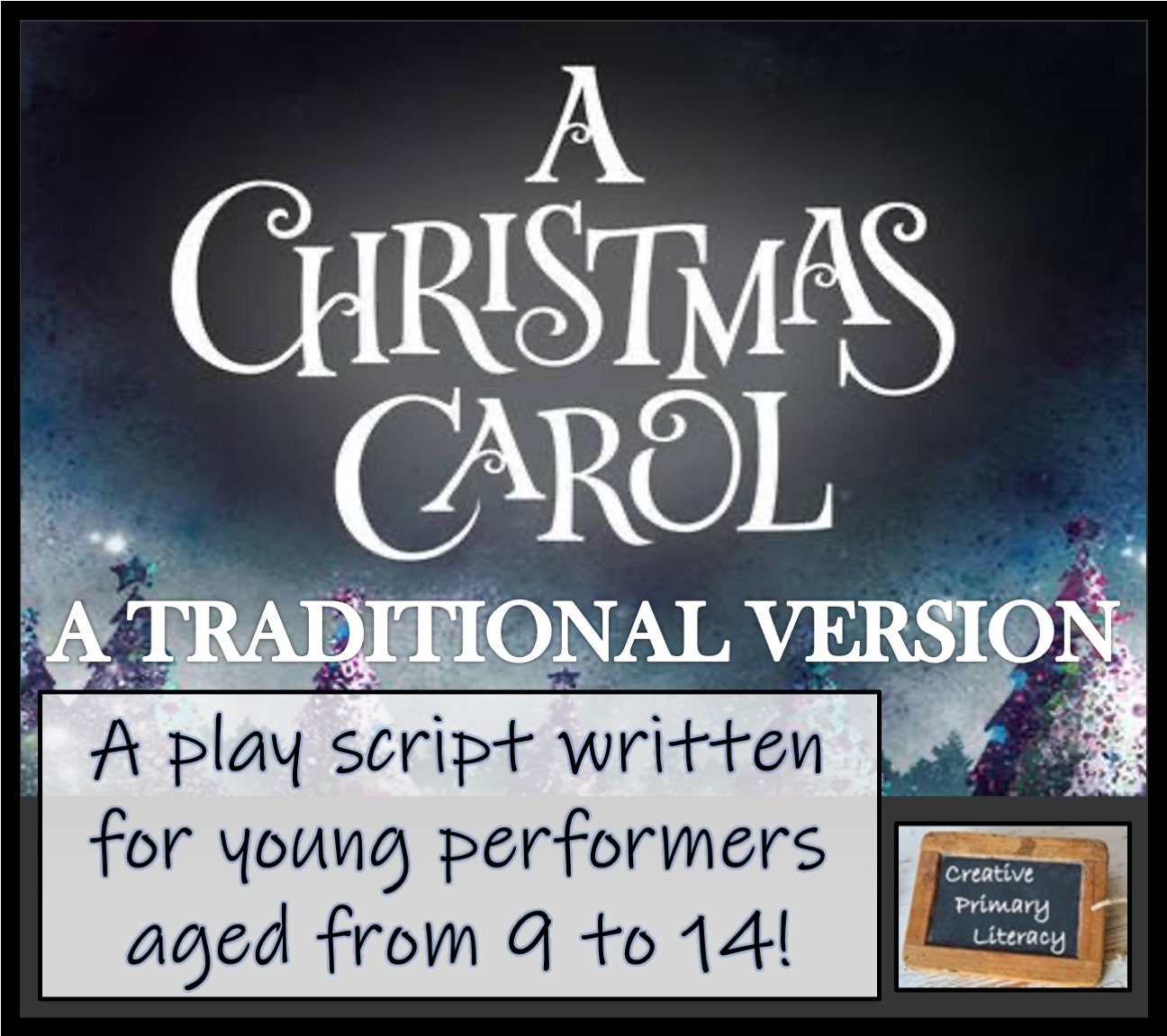 A Christmas Carol A Traditional Version Play Script - Etsy