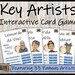 Famous Artists Trading Cards Game - Etsy
