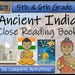 Ancient India Close Reading Comprehension Book | 5th Grade & 6th Grade ...