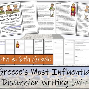Ancient Greece's Most Influential Opinion Writing Unit | 5th Grade ...