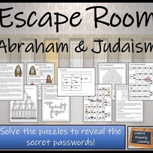 Abraham and the Birth of Judaism Escape Room Activity - Etsy