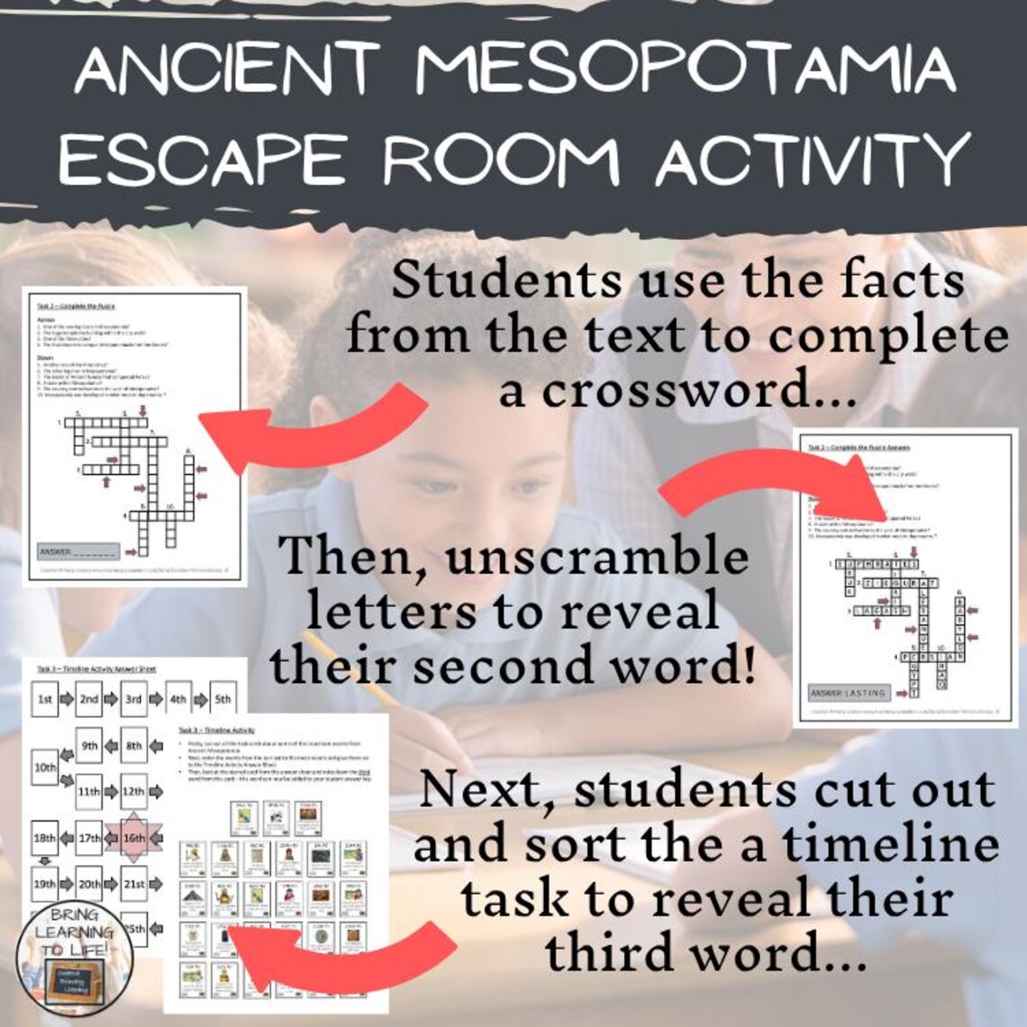 Ancient Mesopotamia Escape Room Activity - Etsy