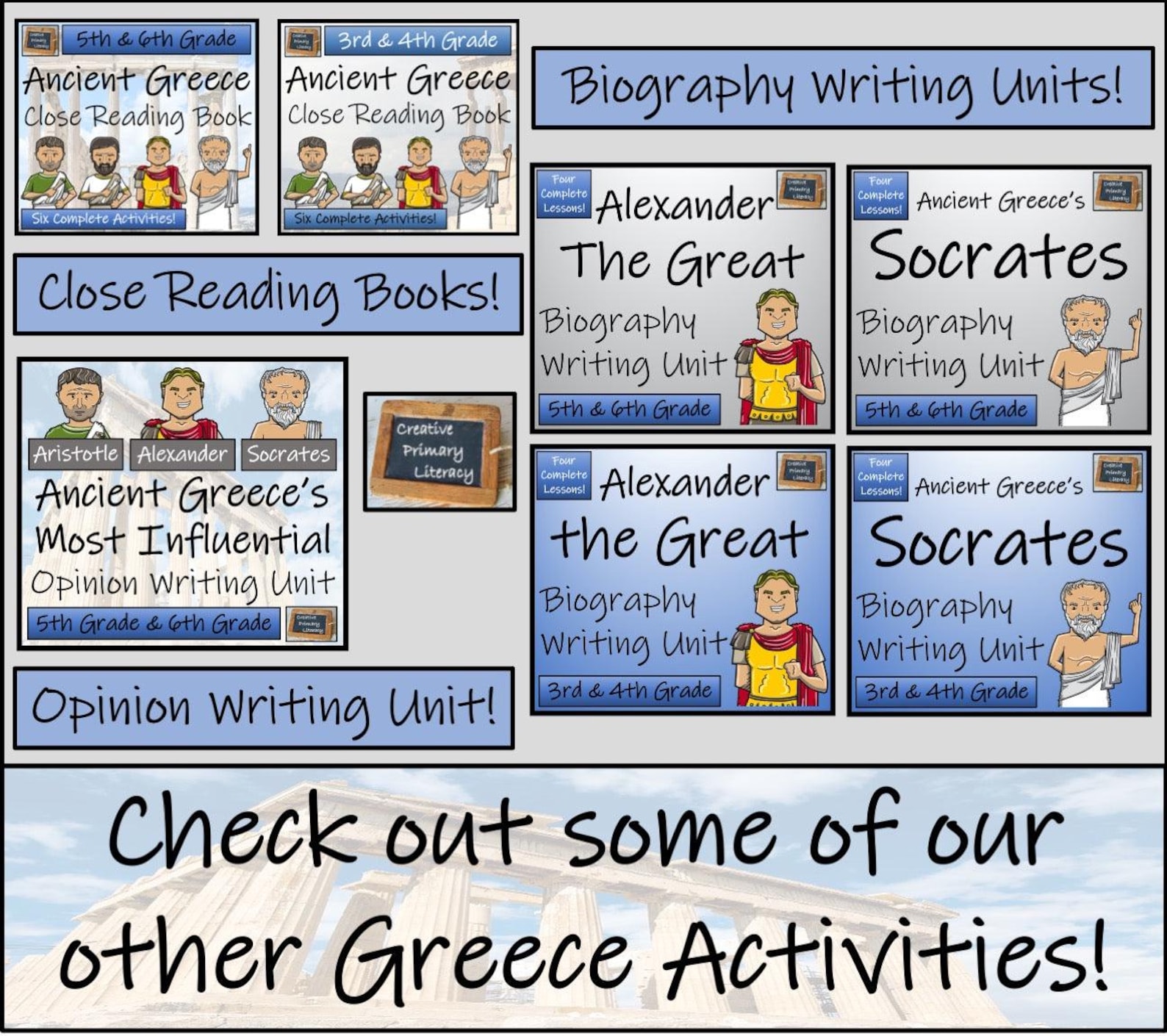 Ancient Greece Timeline Display and Sorting Activity - Etsy