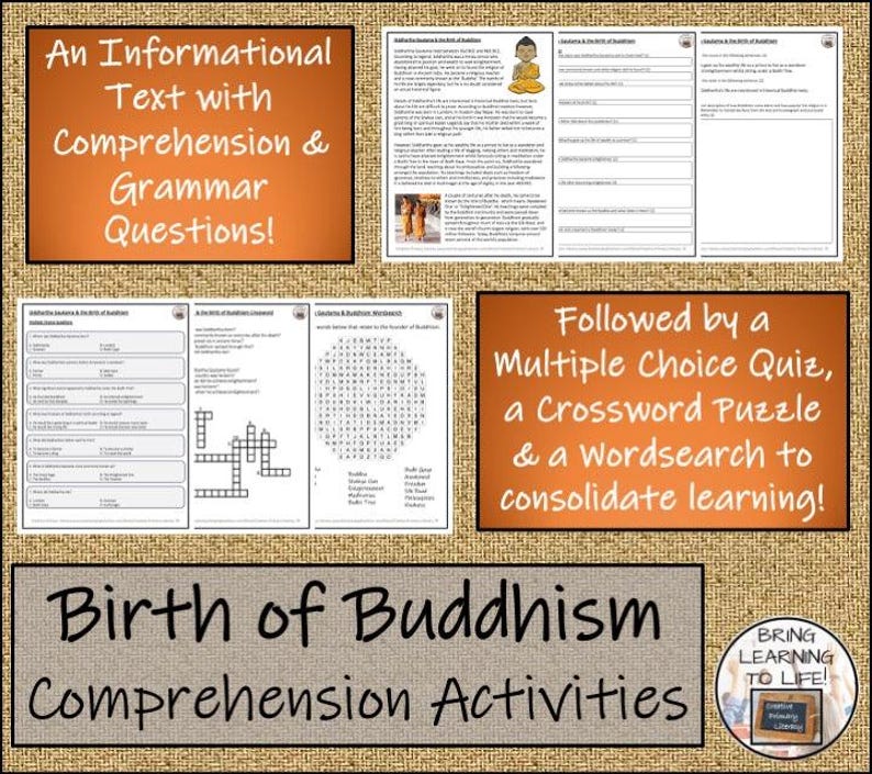 Siddhartha Gautama and the Birth of Buddhism Close Reading | 5th Grade ...