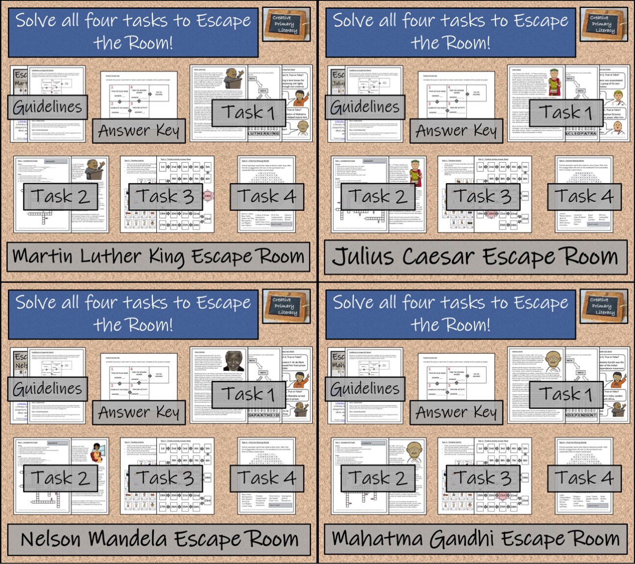 Civil Rights Escape Room Activity Bundle 5th Grade & 6th Grade - Etsy