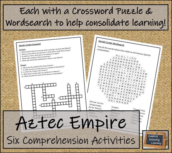 Aztec Empire Close Reading Comprehension Book | 5th Grade & 6th Grade ...