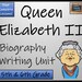Queen Elizabeth II Biography Writing Unit | 5th Grade & 6th Grade - Etsy