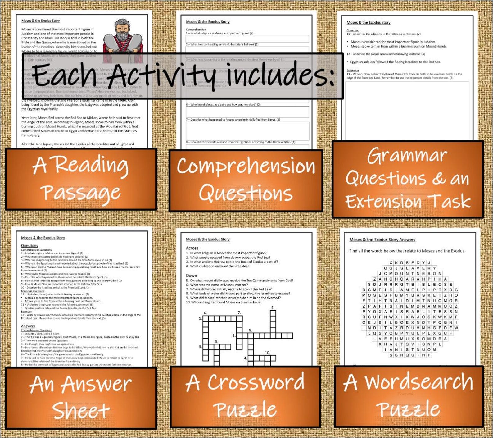 Ancient Hebrews Close Reading Comprehension Book | 5th Grade & 6th ...