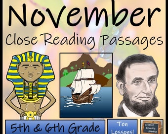 May Close Reading Comprehension Passages 5th Grade & 6th - Etsy