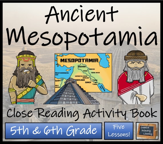Ancient Mesopotamia Close Reading Book 5th Grade & 6th Grade | Etsy