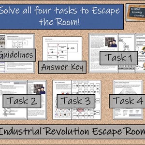 Industrial Revolution Escape Room Activity - Etsy
