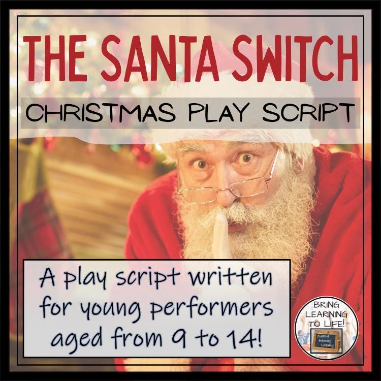 The Santa Switch - Christmas Play Script - Etsy
