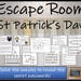 St Patricks Day Escape Room Activity - Etsy