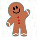 Waving Gingerbread Man Cookie Cutter / Fondant Cutter / Dough Cutter - Etsy