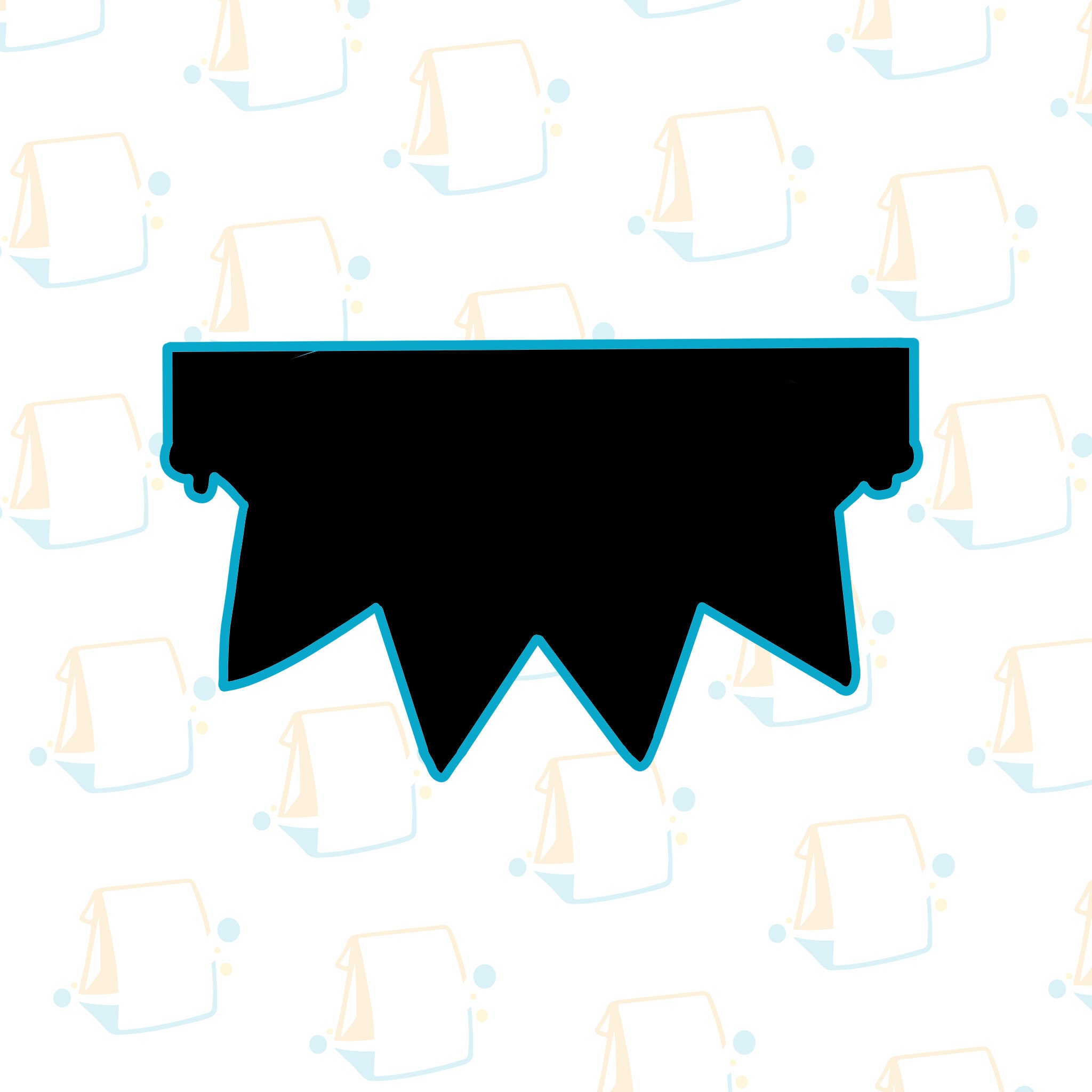 Flag Pennant Banner - Digital STL File Download for Cookie Cutter ...