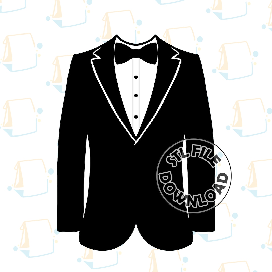 Tuxedo Jacket / Formal / Wedding / Tux - Digital STL File Download for ...