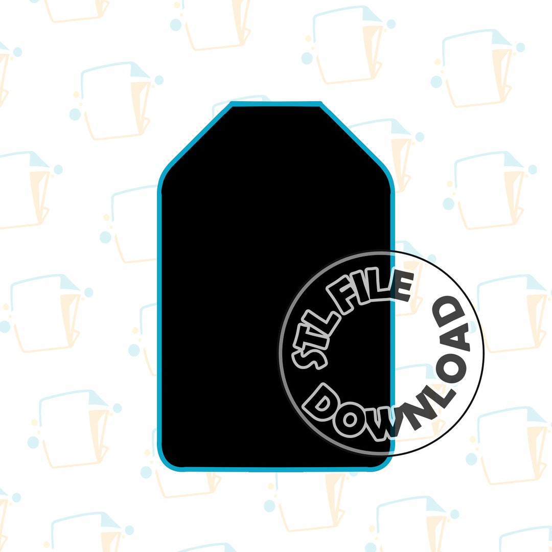 Tag - Digital STL File Download for Cookie Cutter / Fondant Cutter ...