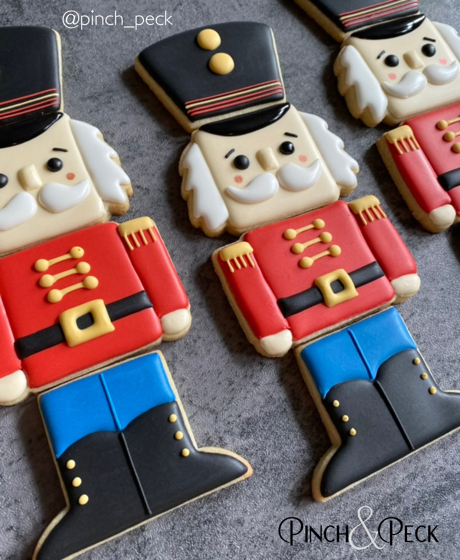 4 Piece Nutcracker Digital STL File Download for Cookie - Etsy
