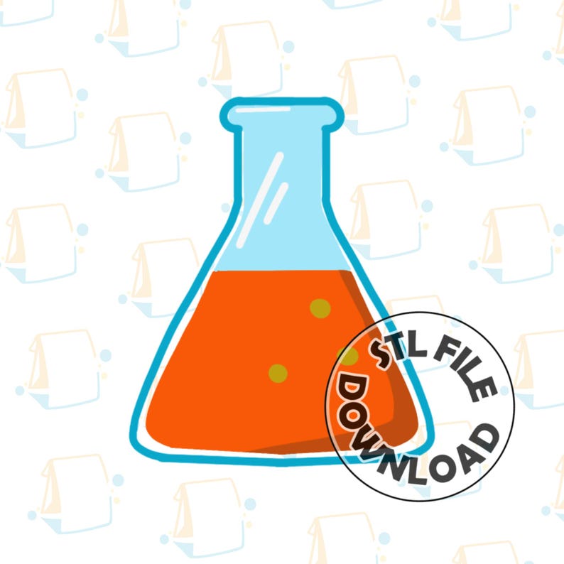 Filtering Flask / Beaker / Science - Digital STL File Download for ...
