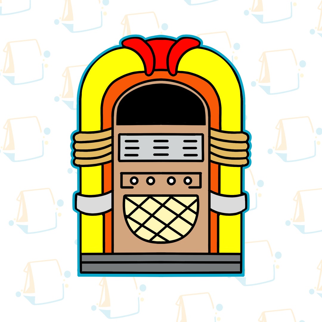 Jukebox Cookie Cutter / Fondant Cutter / Dough Cutter - Etsy