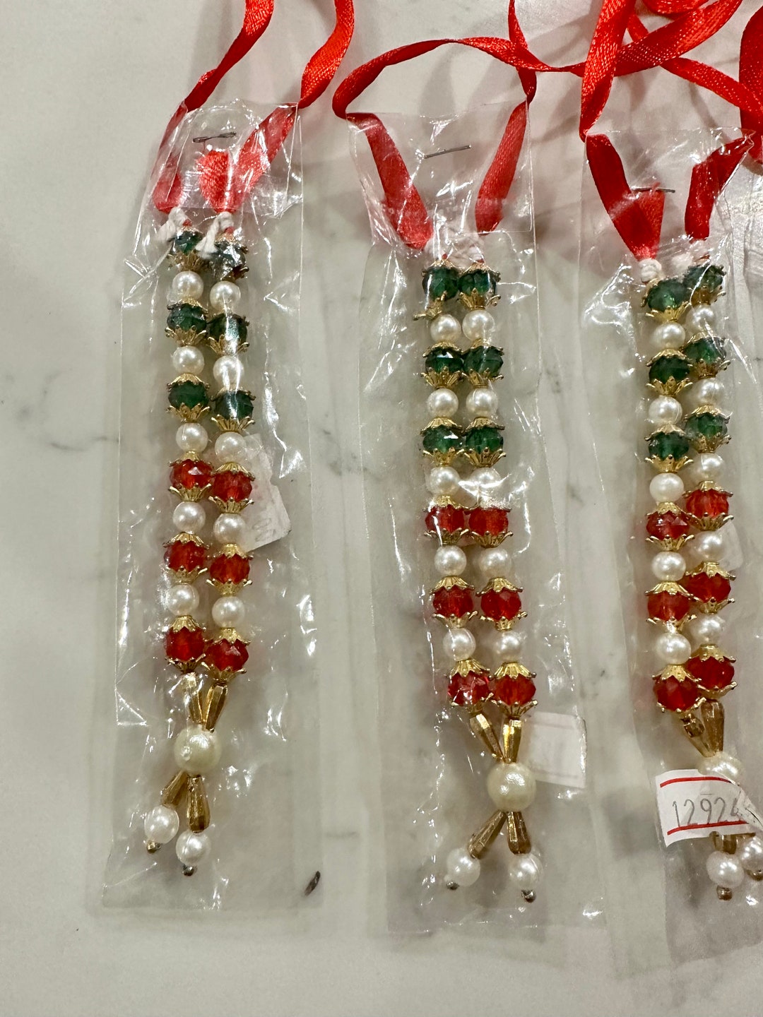 Mini Garlands,god Mala,small Pooja Mala,small Beaded God Mala,diwali ...