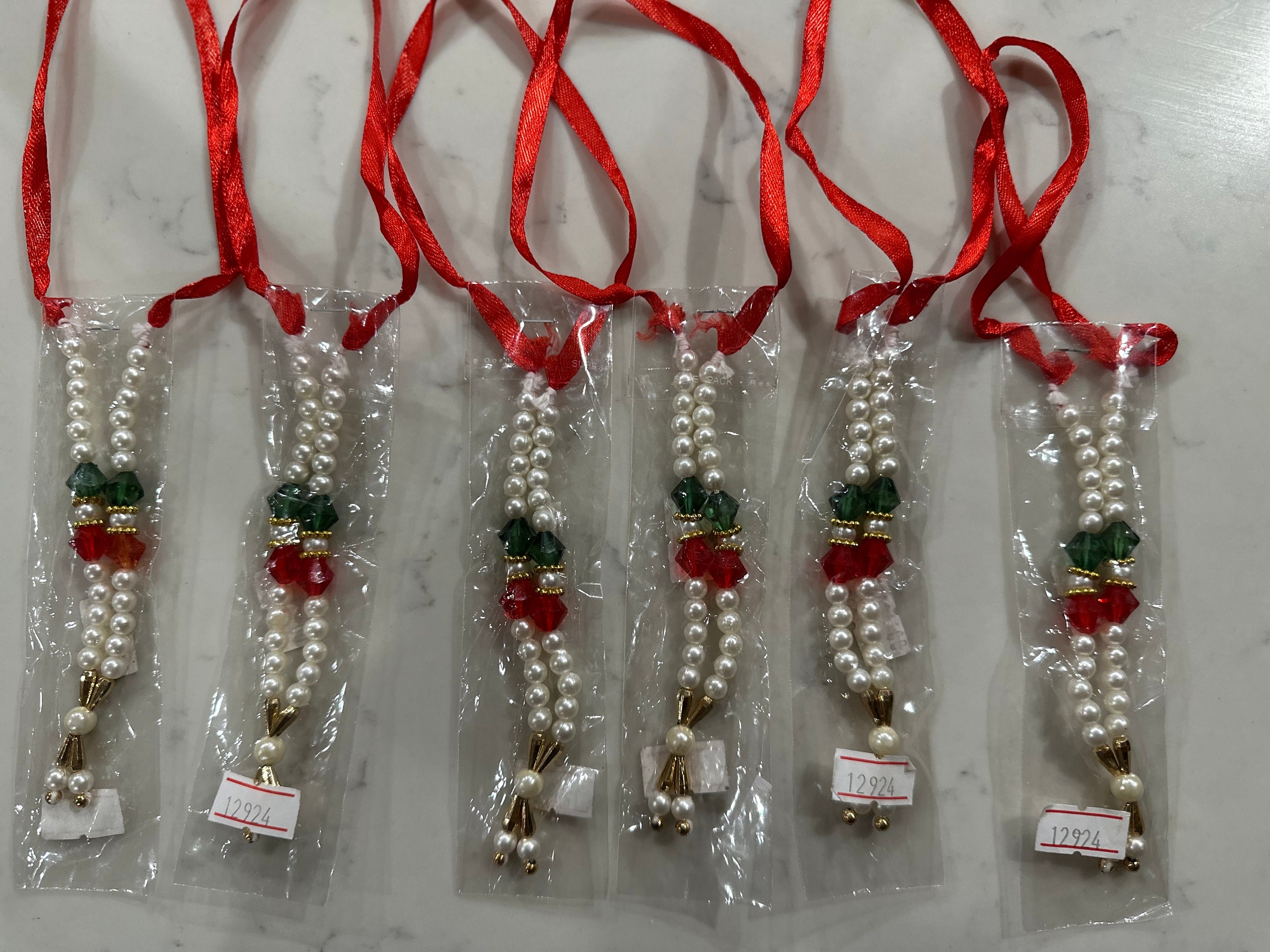 Mini Garlands,god Mala,small Pooja Mala,small Beaded God Mala,diwali ...