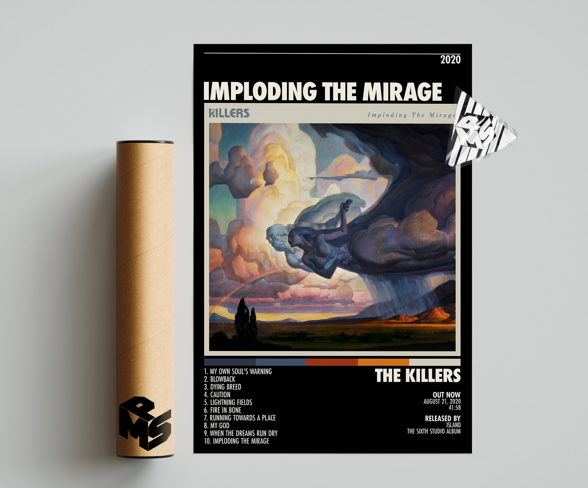 The Killers Poster | Imploding The Mirage Poster | The Killers ...