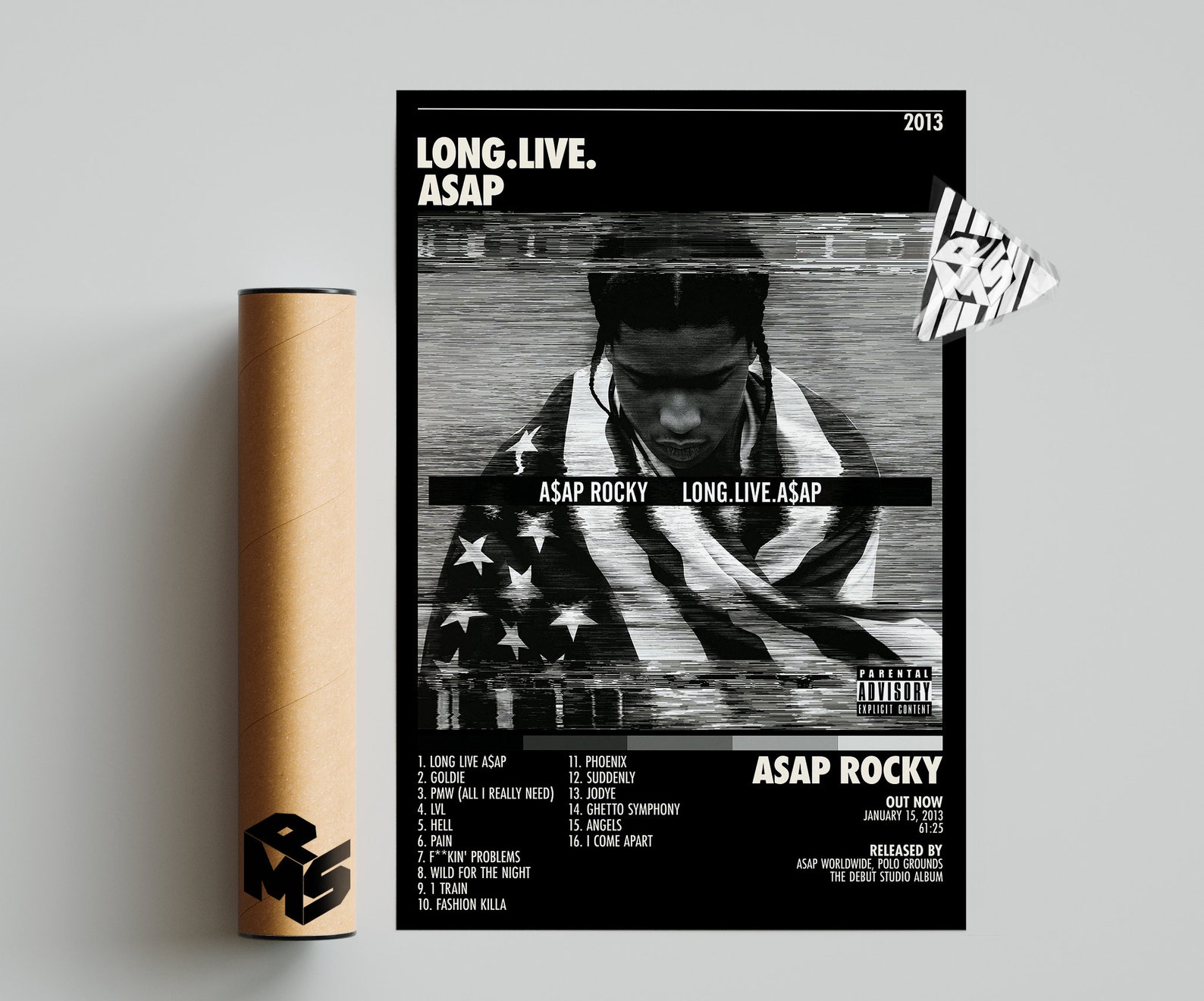 ASAP Rocky Poster Long.live.asap Poster Long Live ASAP - Etsy