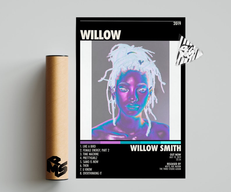 Willow Smith Poster Willow Poster Willow Smith Tracklist - Etsy