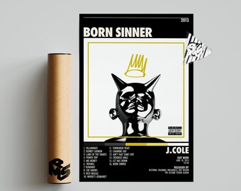 Born Sinner Poster - Etsy