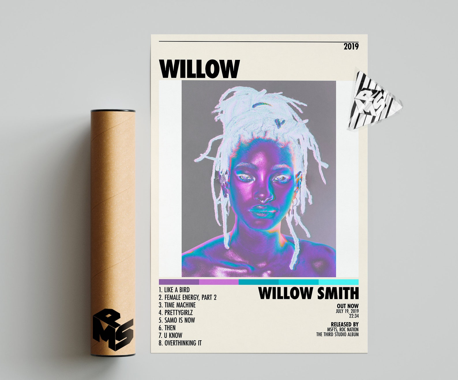 Willow Smith Poster Willow Poster Willow Smith Tracklist - Etsy