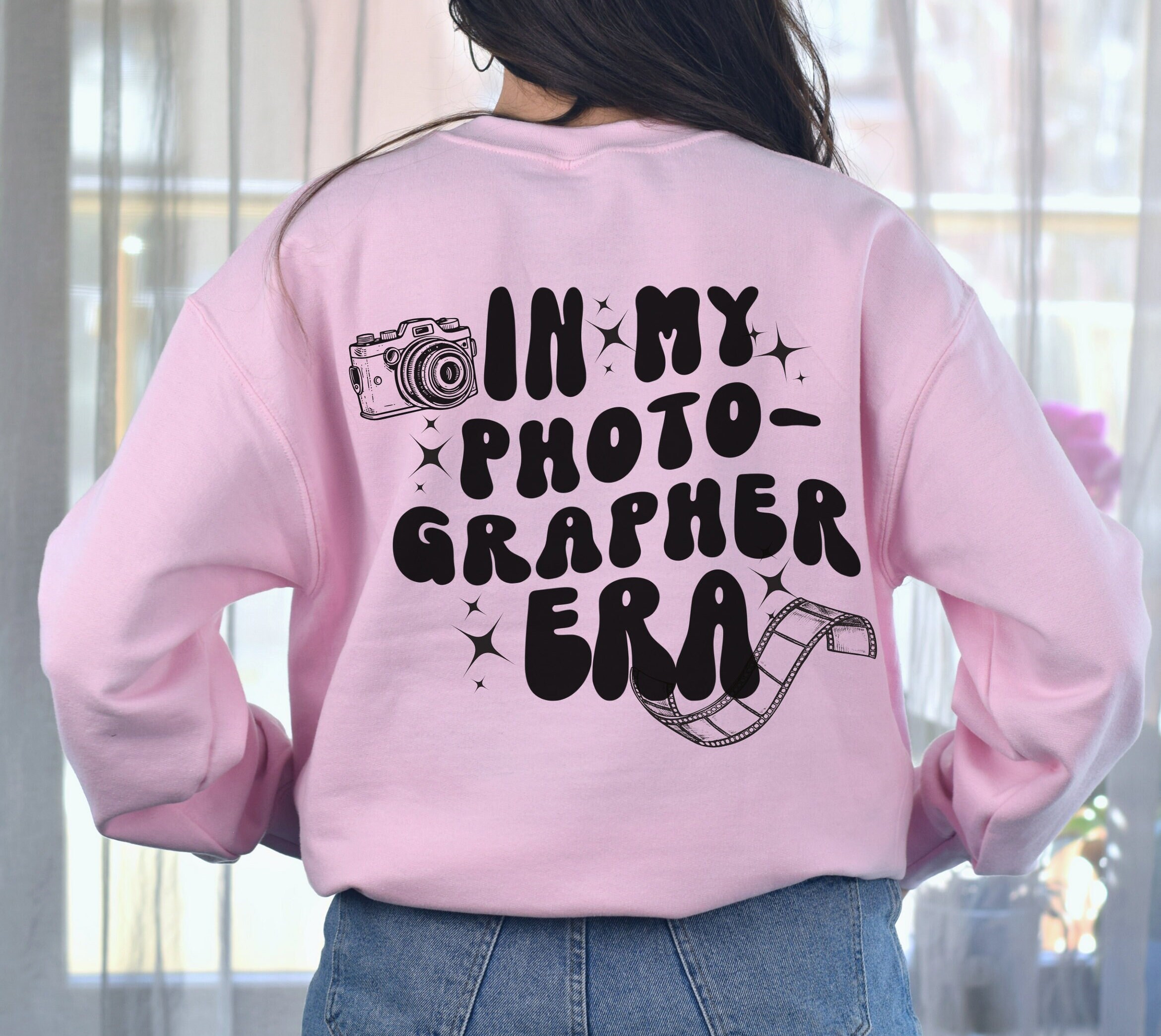 In My Photographer Era Crewneck Sweatshirt, Photography Shirt, Gift for ...
