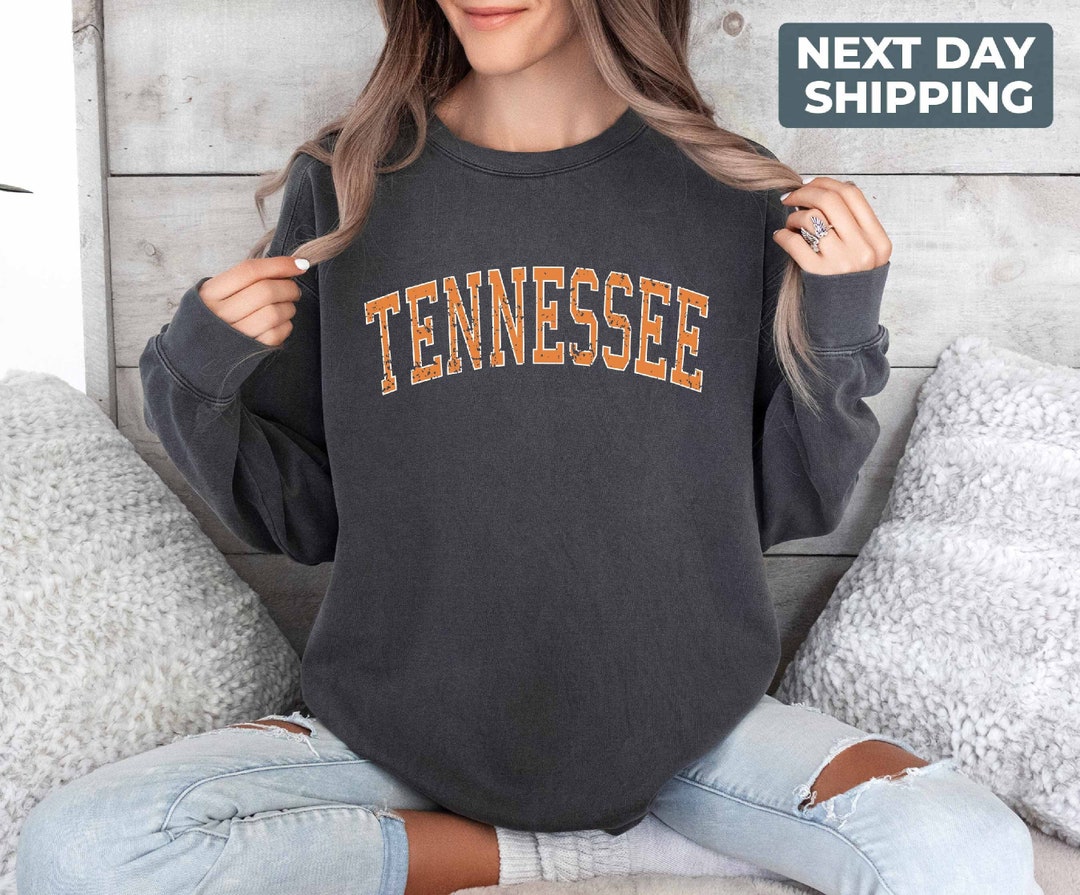 Comfort Colors® Tennessee Sweatshirt, Vintage Tennessee Sweatshirt ...