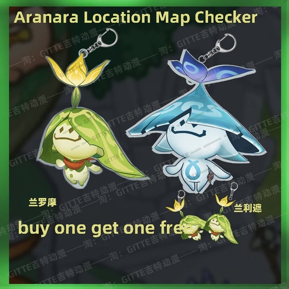 Genshin Impact Aranara Game Pendant Keychain Gift - Etsy