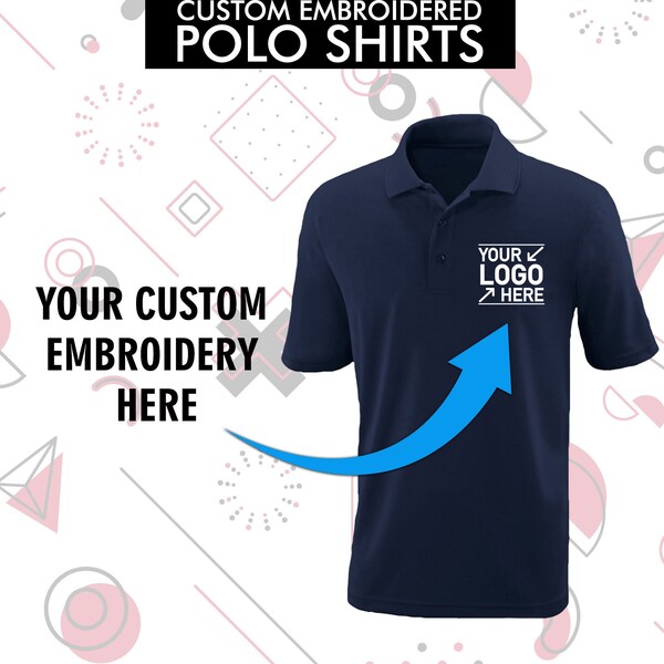 Embroidered Company Shirt - Make Your Own Company Shirt